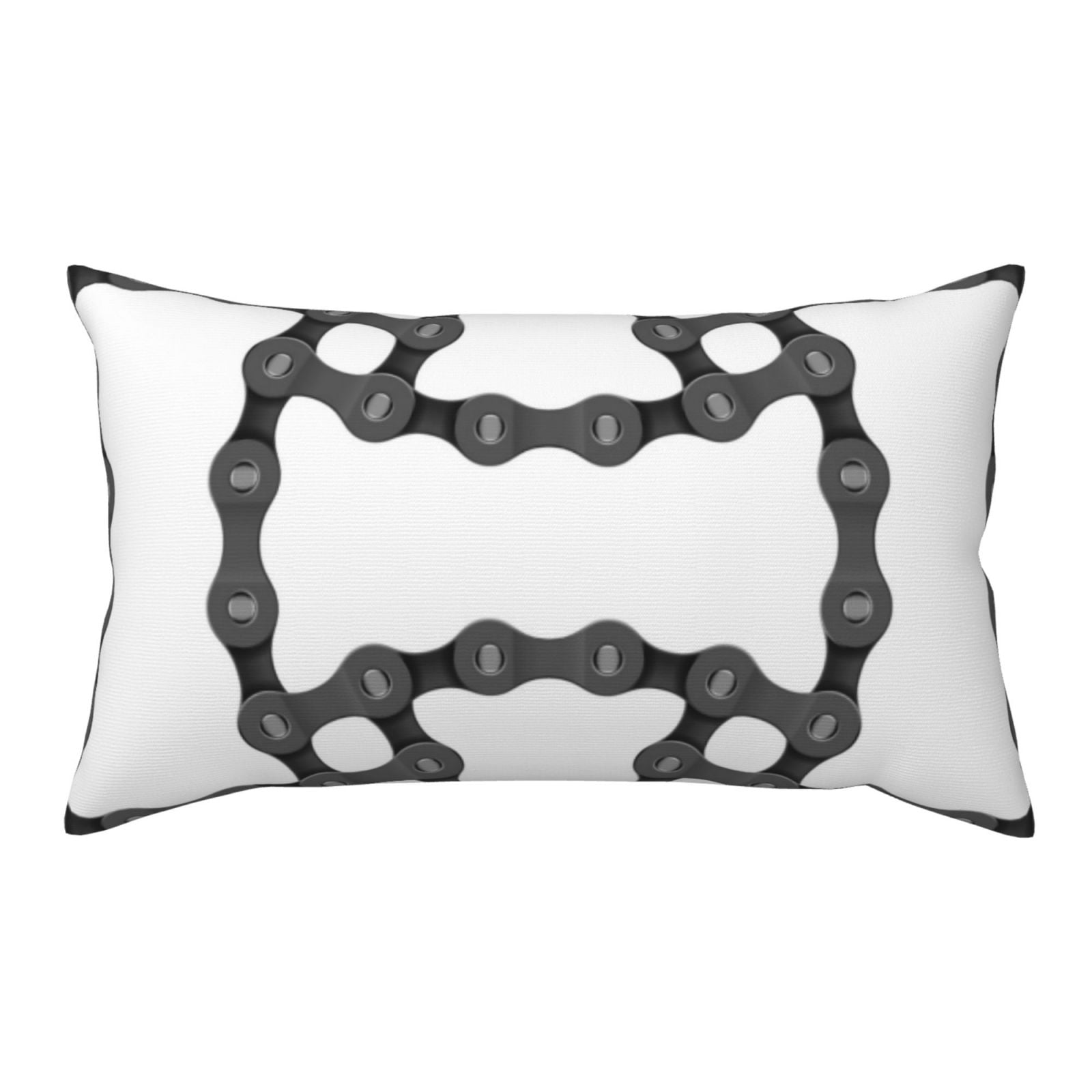 Bike chains Pattern Antique Pillow Cases Standard Size, Soft Pillow Covers with Envelope Closure ...