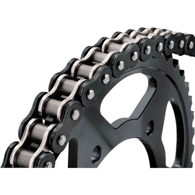 BikeMaster 530 BMZR Series Motorcycle Chain - Black/Chrome / 530 x 130 ...