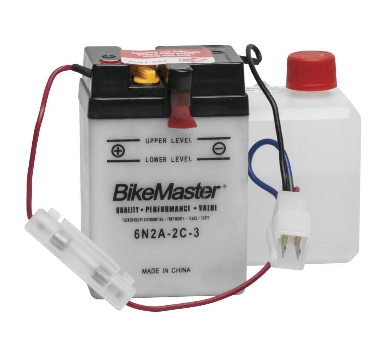 BikeMaster Conventional Battery 6N2A-2C-3 for Honda NC50 Express 1977 ...