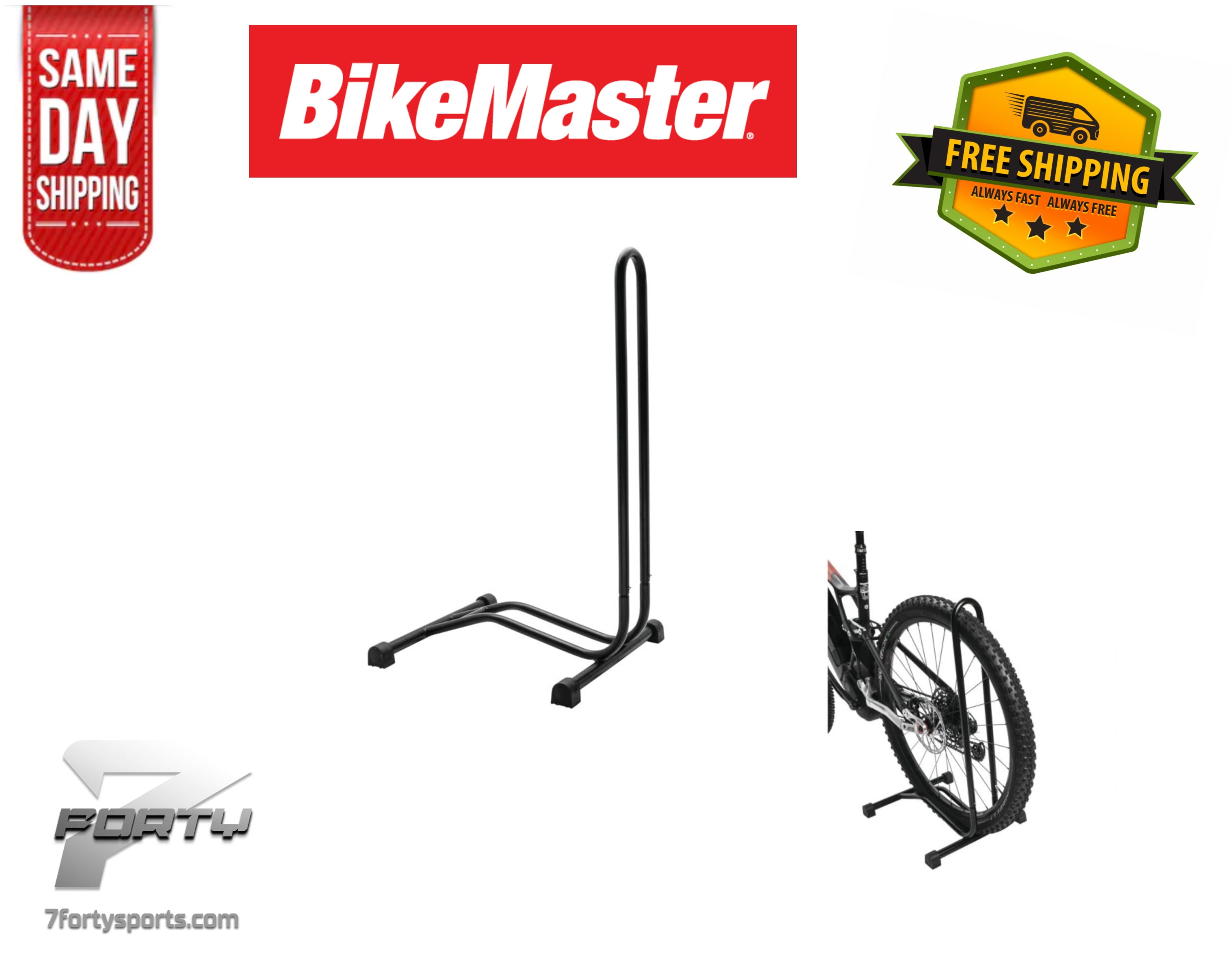 BikeMaster Mountain Bike Stand - Black - Walmart.com