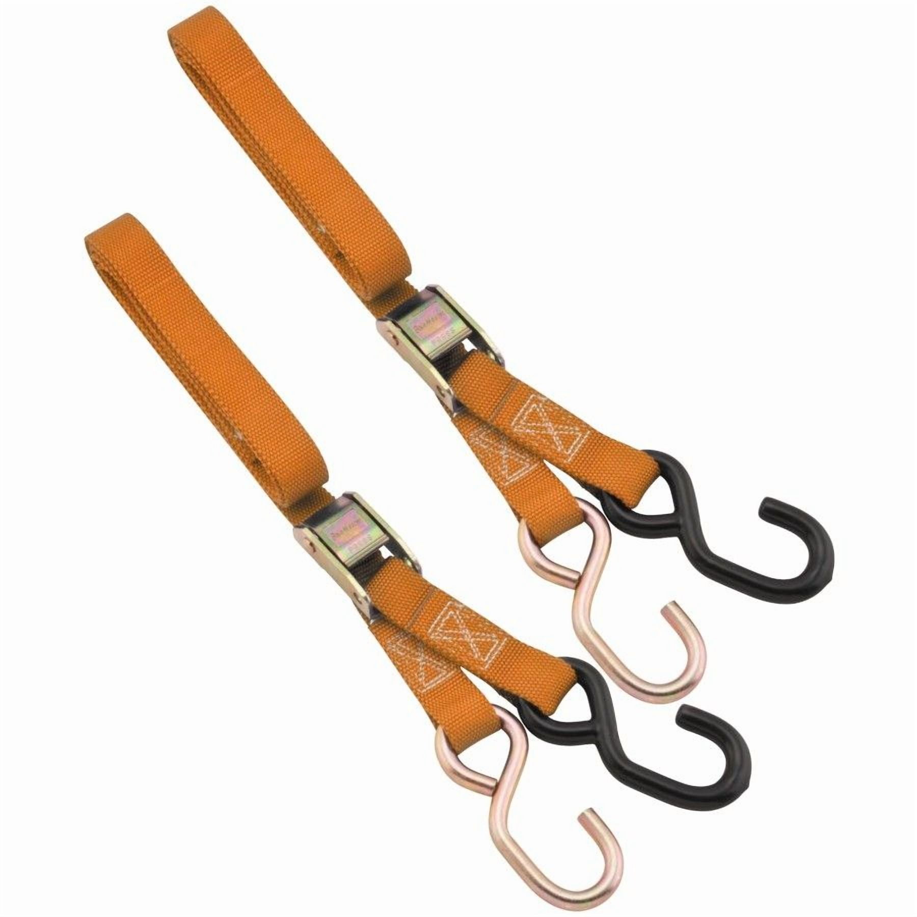 BikeMaster Standard Tie Downs and Bulk Tie Downs Orange 1 x 72 100505 ...