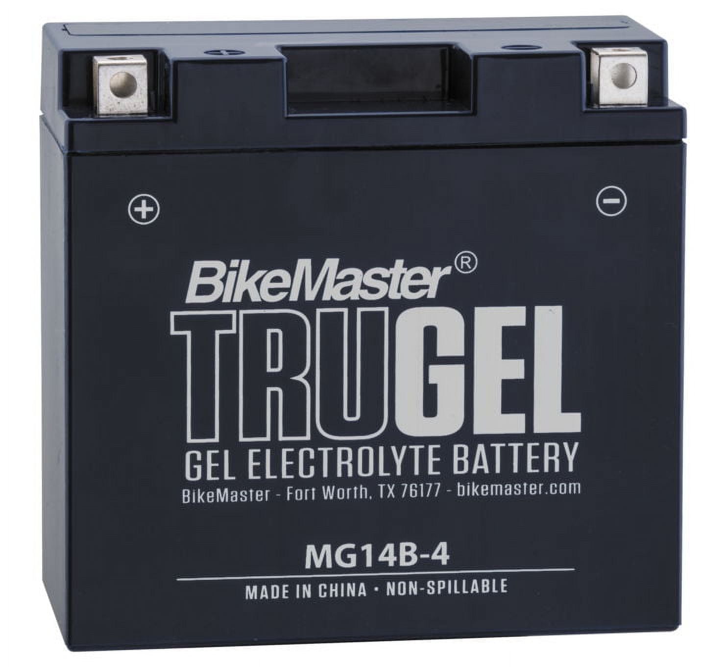 BikeMaster TruGel Battery MG14B-4 for Yamaha XV1900 Raider 2008-2017 ...