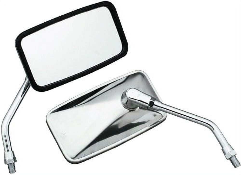 Stainless Steel Bikemaster Universal Stainless Mirror - Walmart.com