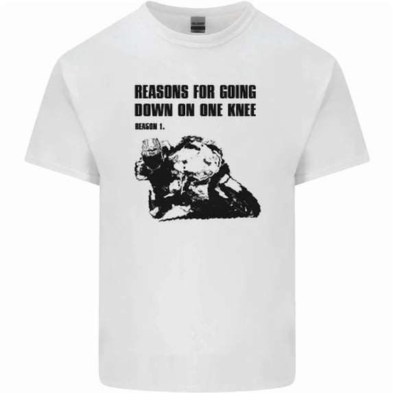 Biker Down On One Knee Motorcycle Motorbike Mens Womens T-Shirt ...