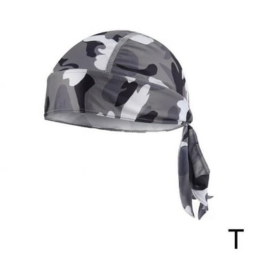 Motorcycle Cotton Cooling Skull Cap Du Rag Biker Head Wrap Do Doo ...