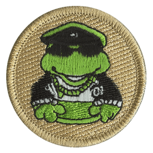 Biker Frogs Scout Patrol Patch (Sew-on) - ClassB - Walmart.com
