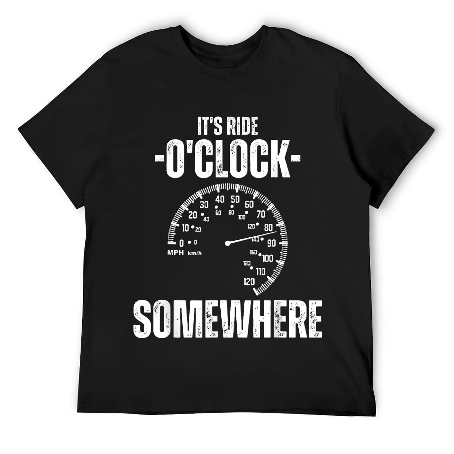 Biker Its Ride O Clock Somewhere Funny Motorcycle T-Shirt - Walmart.com
