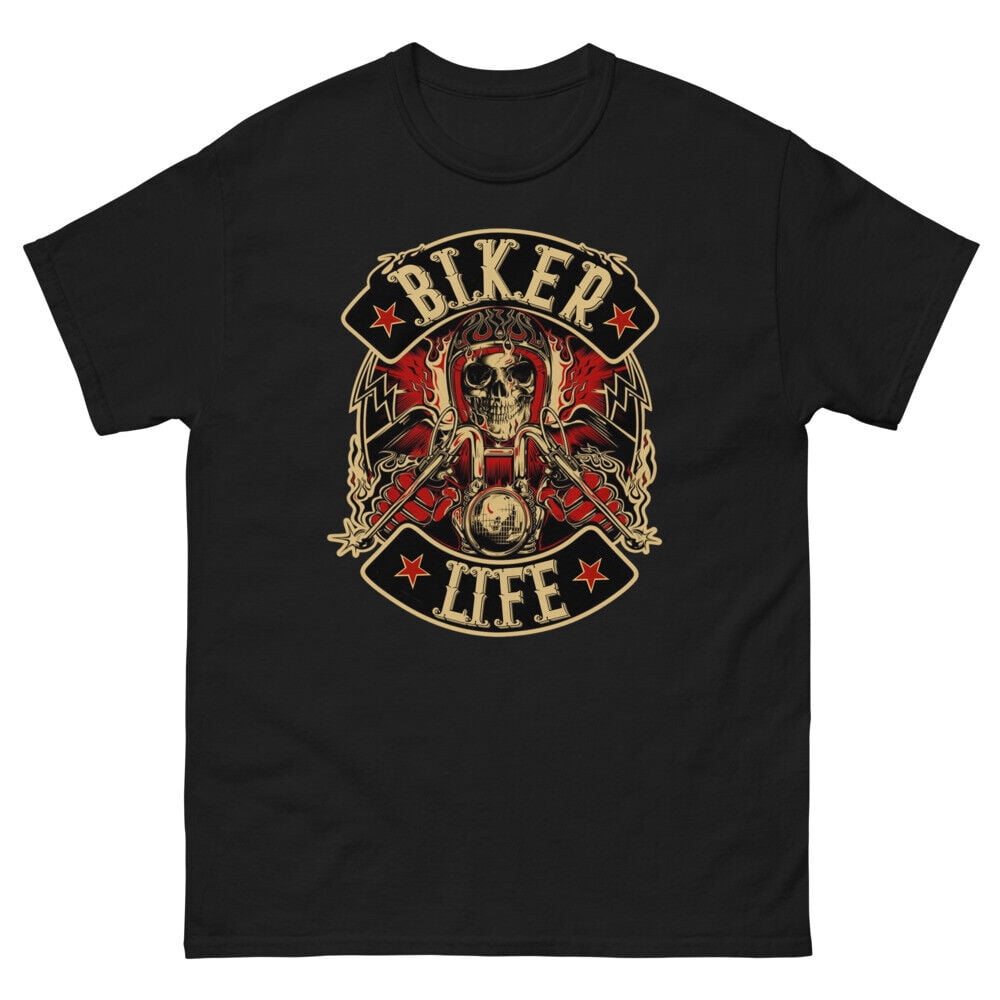 Biker Life Men's heavyweight tee - Walmart.com