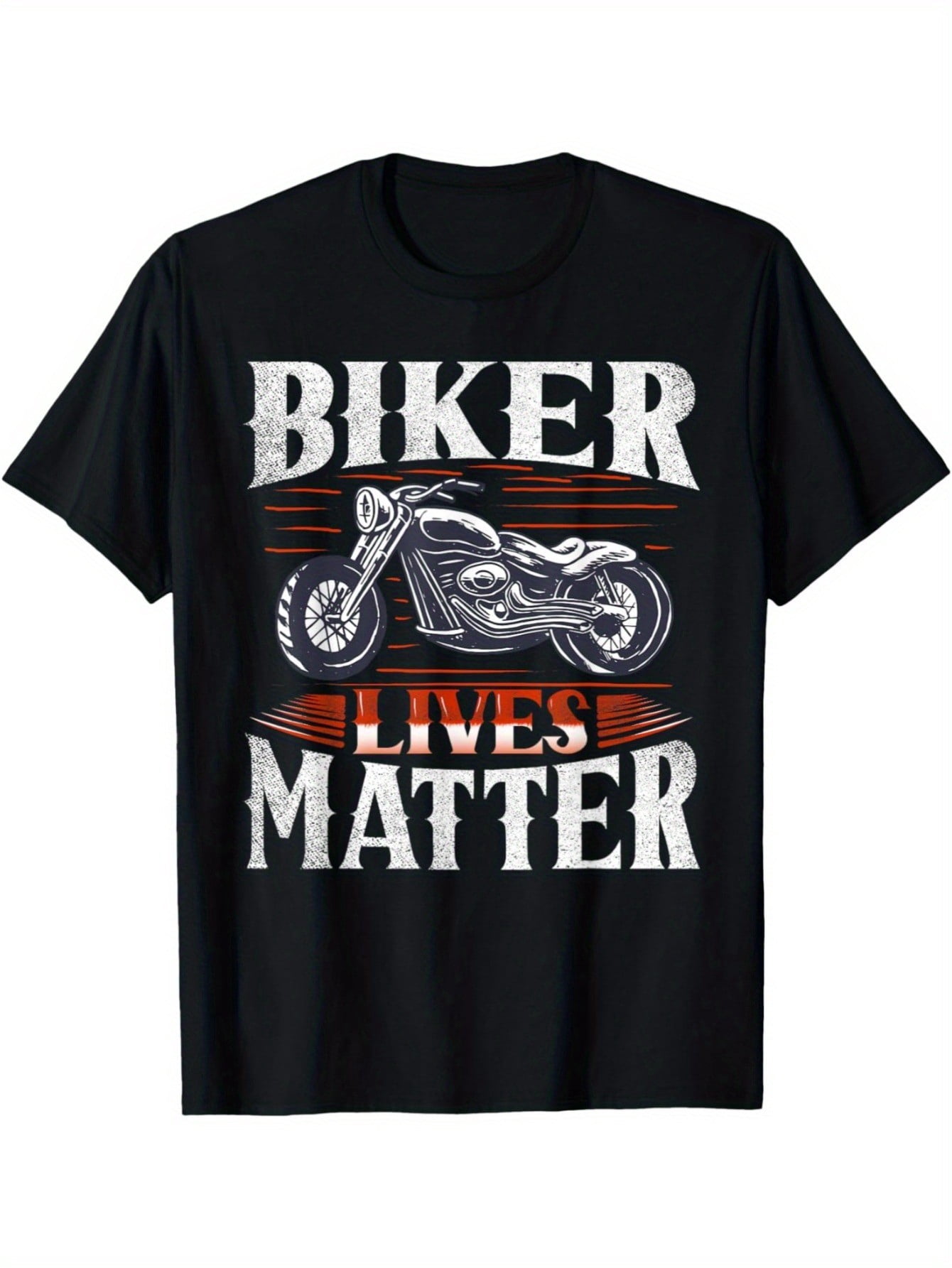 Biker Lives Matter Motorcycle Rider Men's T-Shirt - Walmart.com