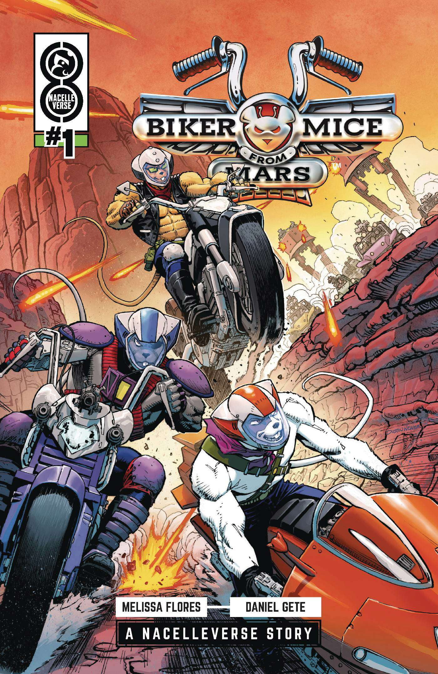 Biker Mice from Mars (Nacelleverse, 2nd Series) #1A VF ; Oni Comic Book - Walmart.com