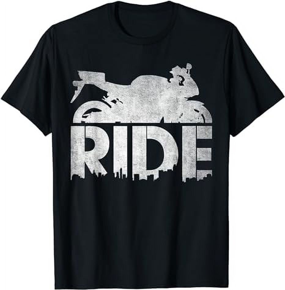 Biker Motorbike Motorbiker Motorcyclist Motorcycle Rider T-Shirt ...