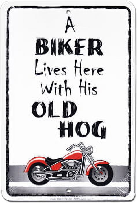 Biker Parking Sign - Walmart.com