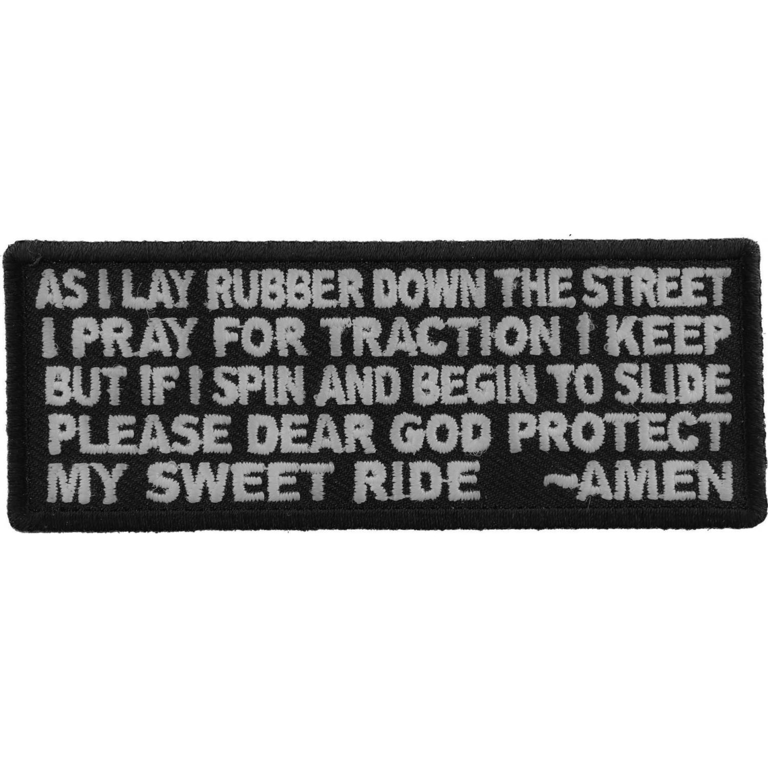 Biker Prayer Patch - Walmart.com