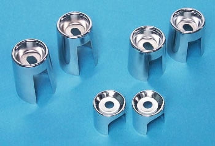 Bikers Choice Chrome Shock Stud Covers for Harley-Davidson 65-86 - Part ...