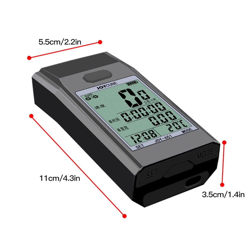 Biker Speedometer,Bike Computer Speed Led Led Computer With Led Biker ...