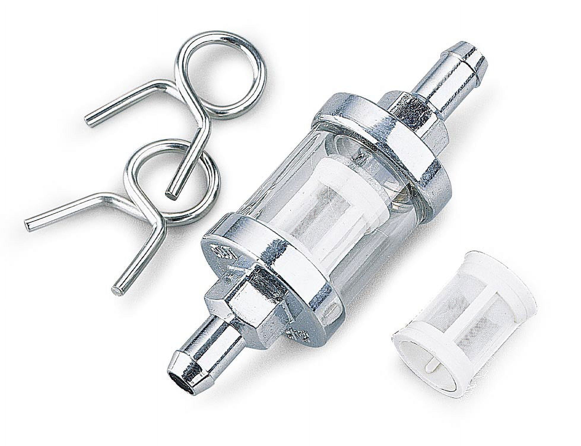 Biker's Choice 71423 Clear-View Glass Fuel Filters - Walmart.com