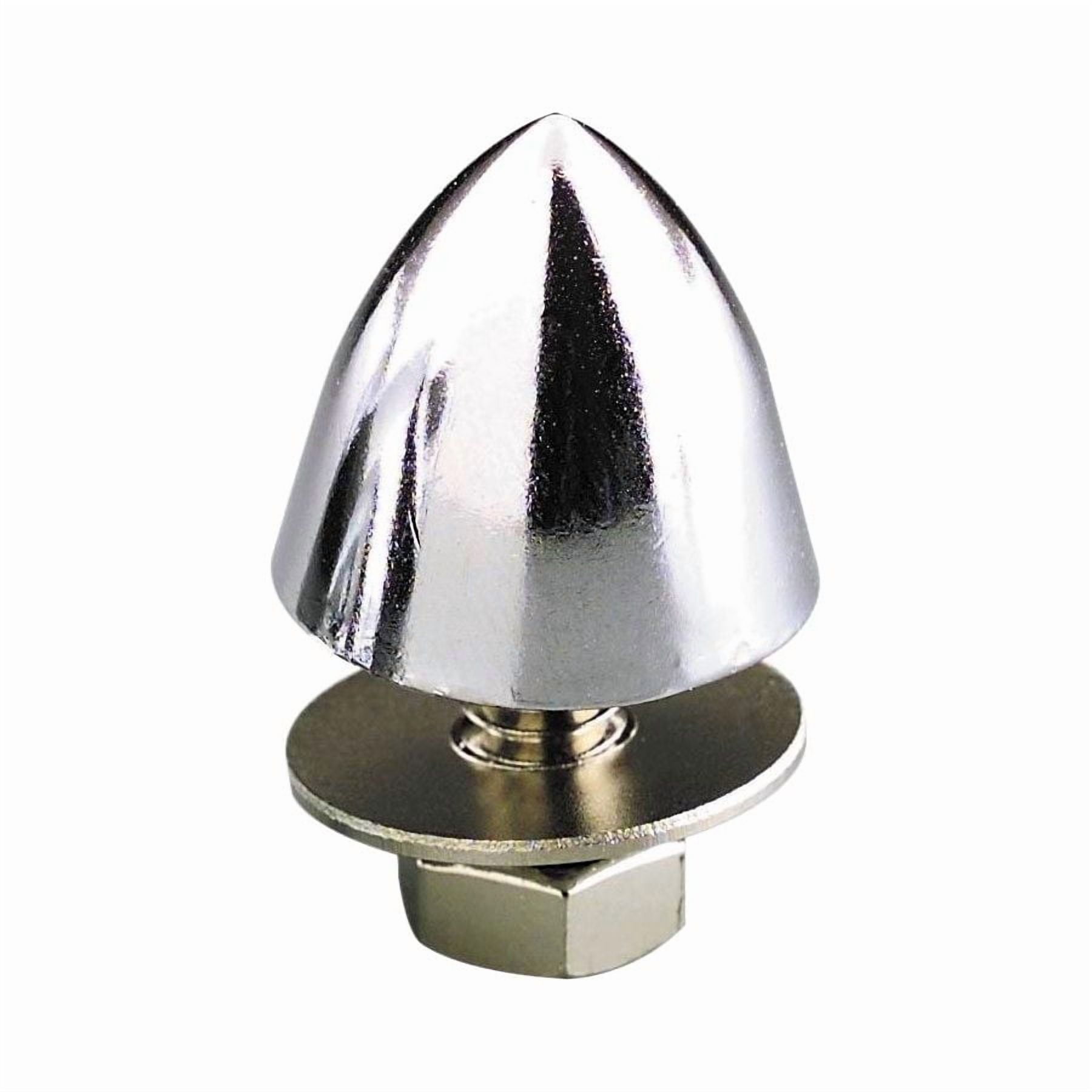 Biker's Choice Krommet Fasteners (10 Pack) (Chrome) - Walmart.com