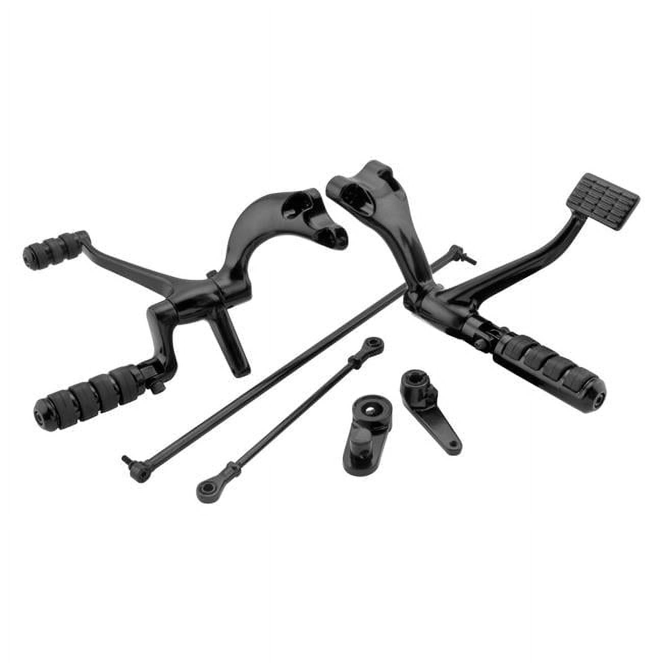 Bikers Choice 490783 2 in. Extended Forward Control Kit, Black - Extra ...