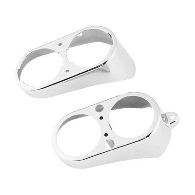 Bikers Choice Chrome Cast Dash Cover for Harley Davidson Models - Part ...