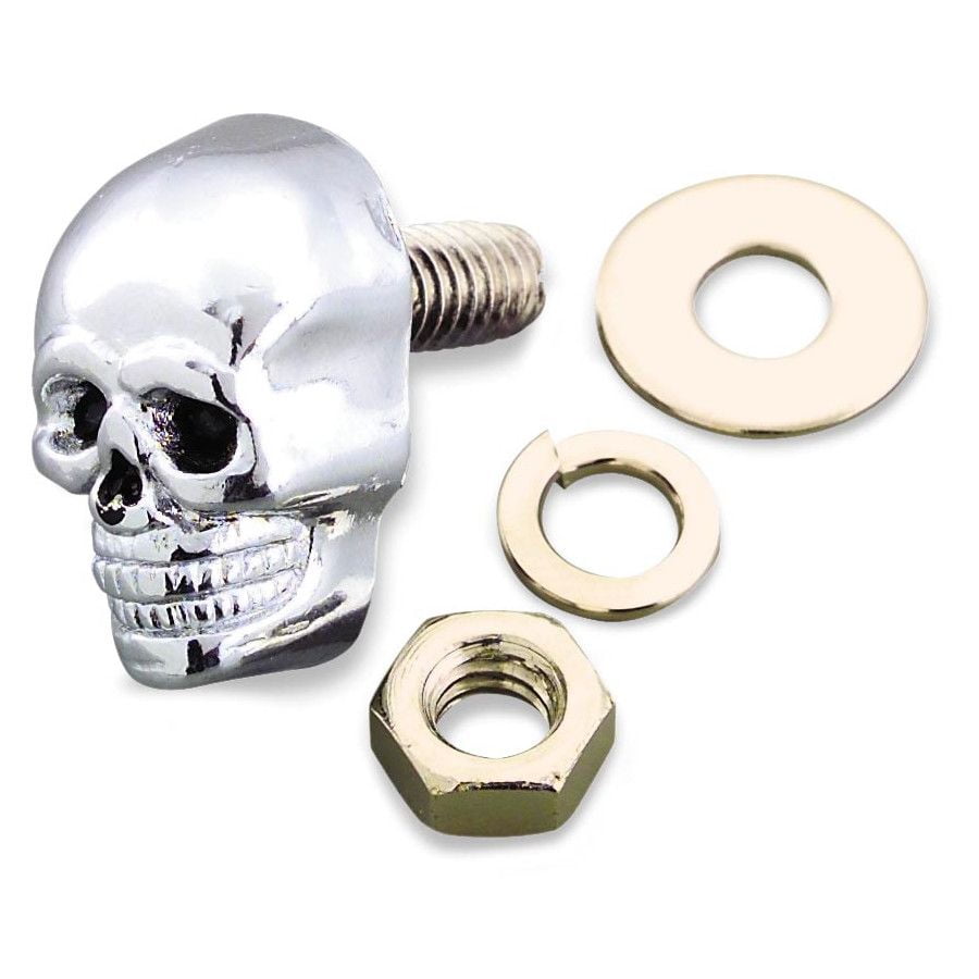 Bikers Choice 491374 Chrome Skull Kromets - Walmart.com