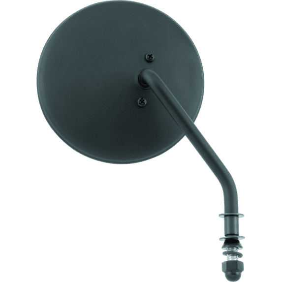 Bikers Choice Black 4 Inch Round Mirror Short Right Universal ...