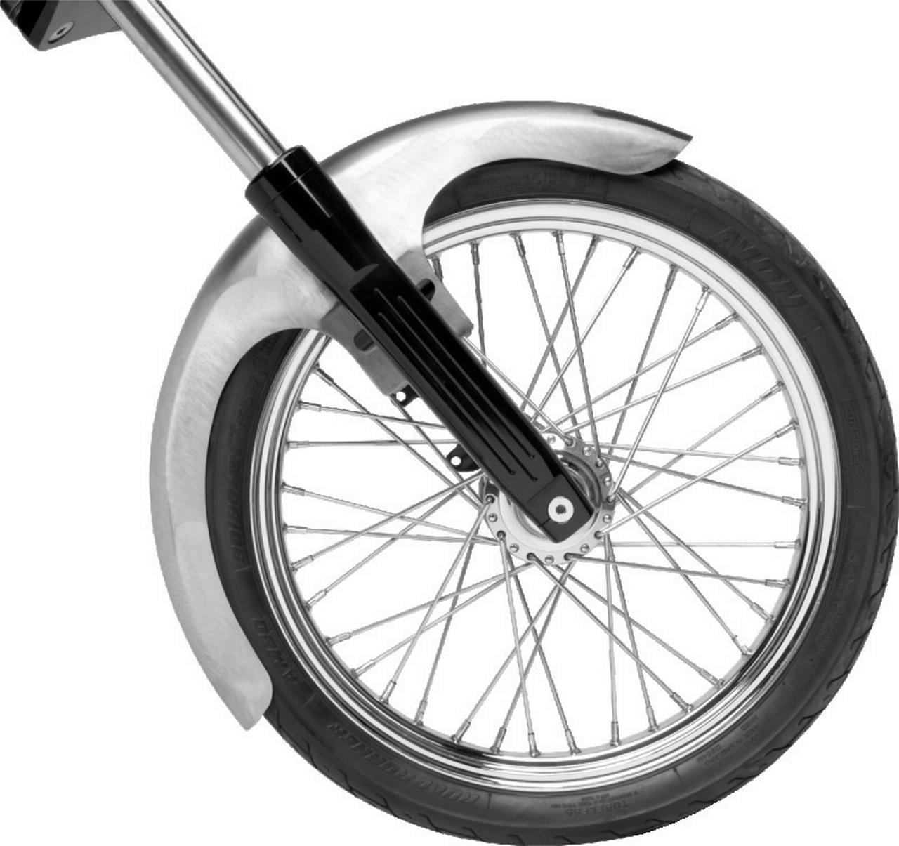 Bikers Choice Outlaw Raw Front Fender Wide Glide 21 Inch Wheel ...