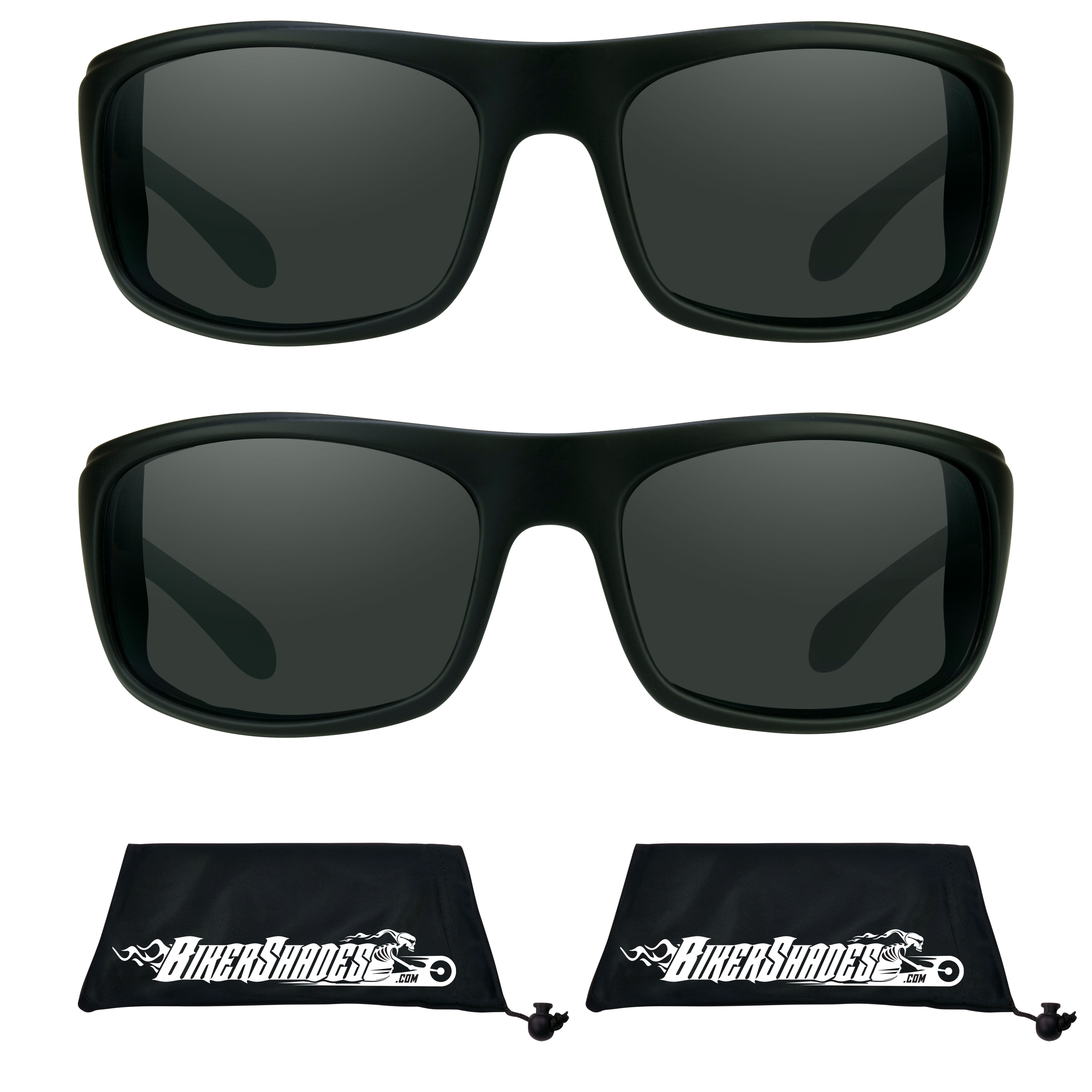 Bikershades Motorcycle Riding Safety Sunglass Foam Padded Large Fit ...