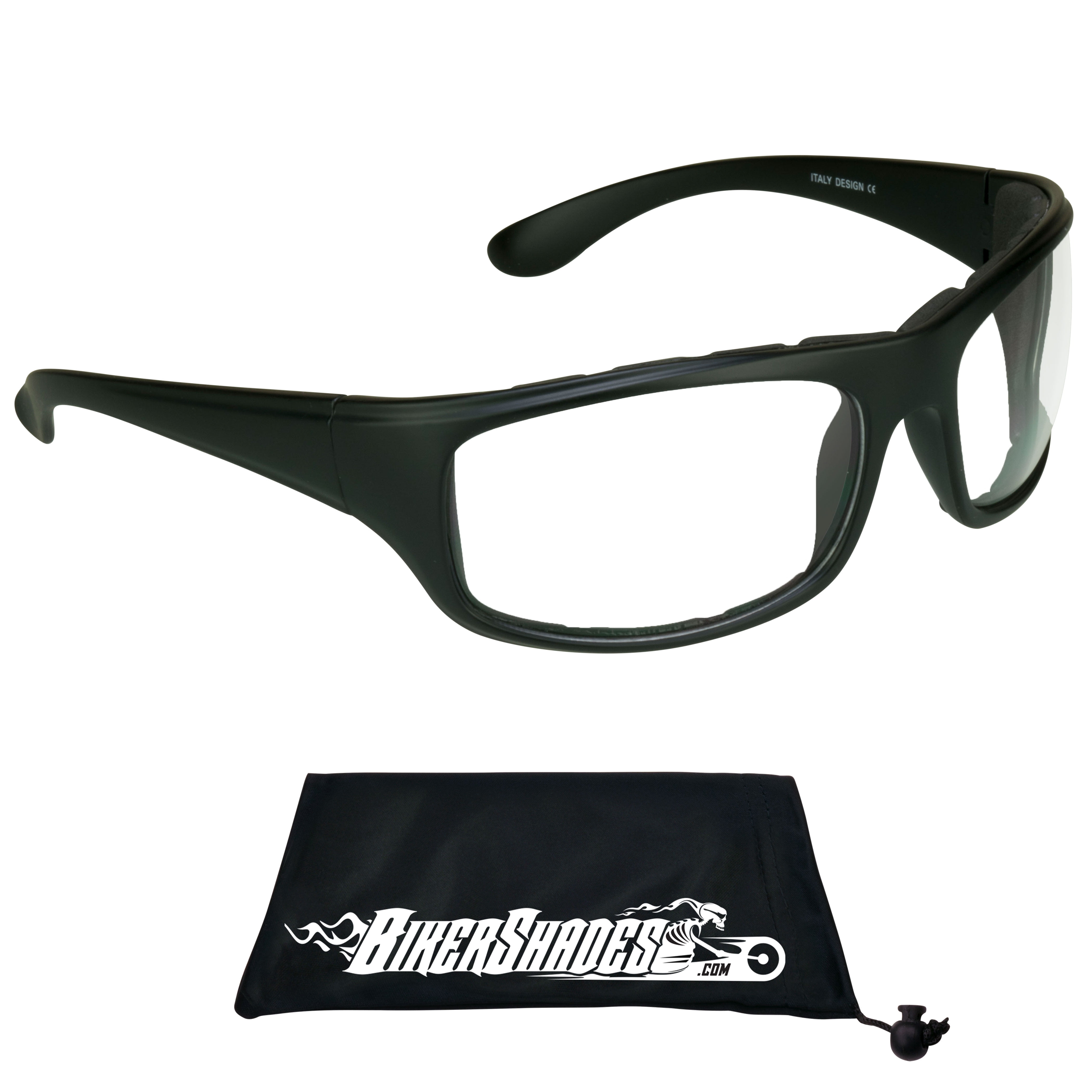 Bikershades Motorcycle Riding Safety Sunglass Foam Padded Large Fit ...