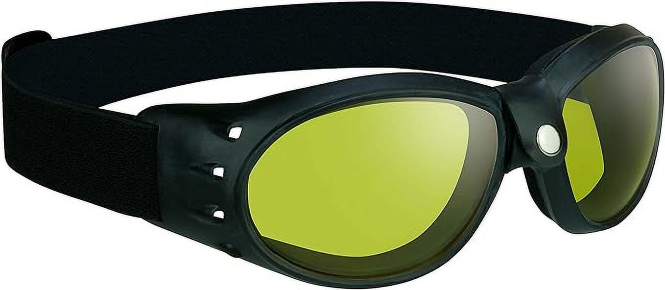 Bikershades Motorcycle Safety Goggles Foam Padded Men Women Large ...