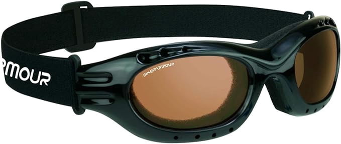 Bikershades Motorcycle Safety Riding Goggles Men Women. Polarized Lens ...