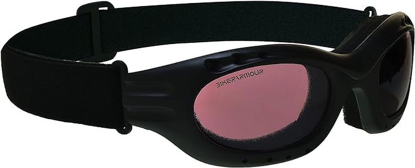 Bikershades Motorcycle Safety Riding Goggles Men Women. Polarized Lens ...