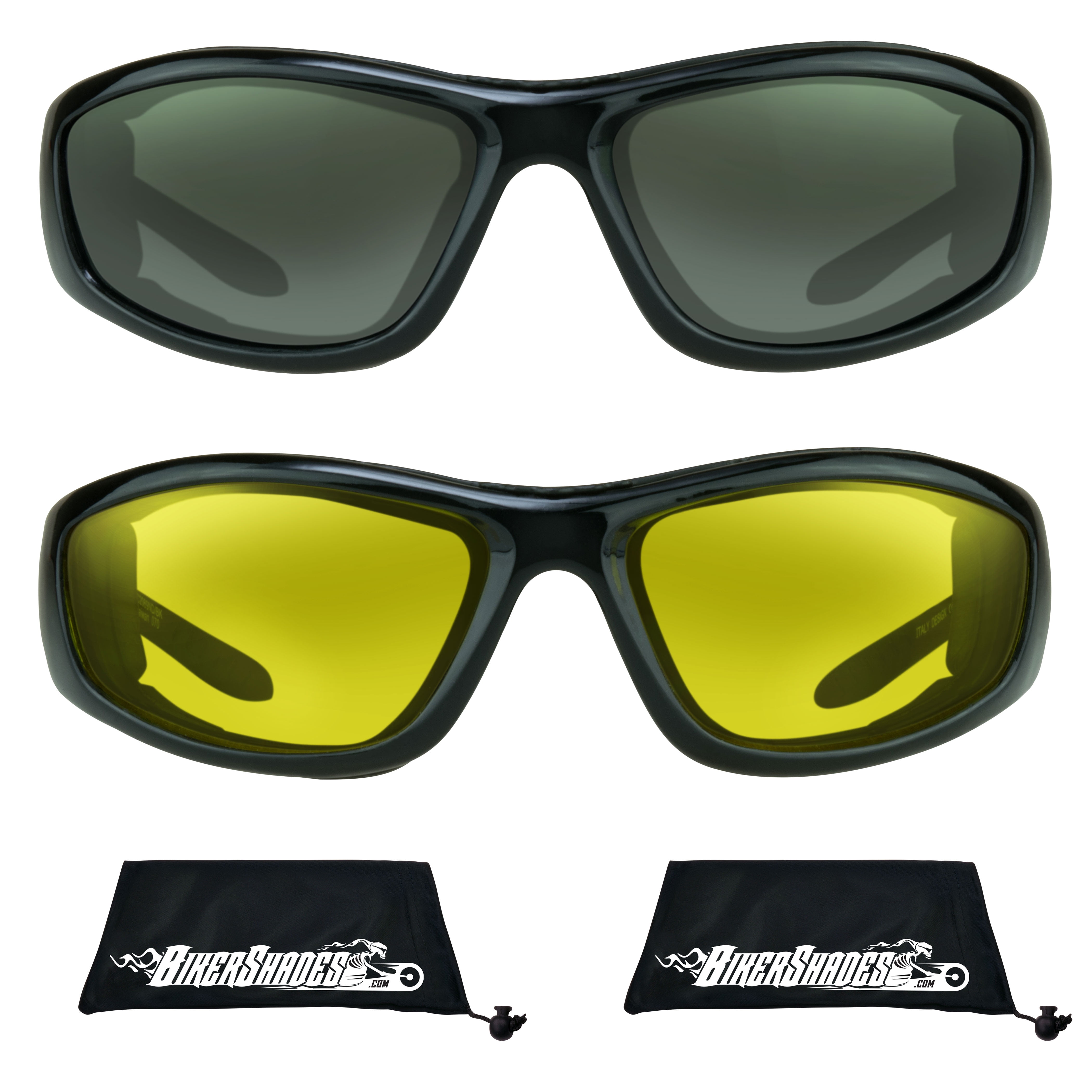 Bikershades Motorcycle Sunglass Goggles for Men and Women. Safety ...