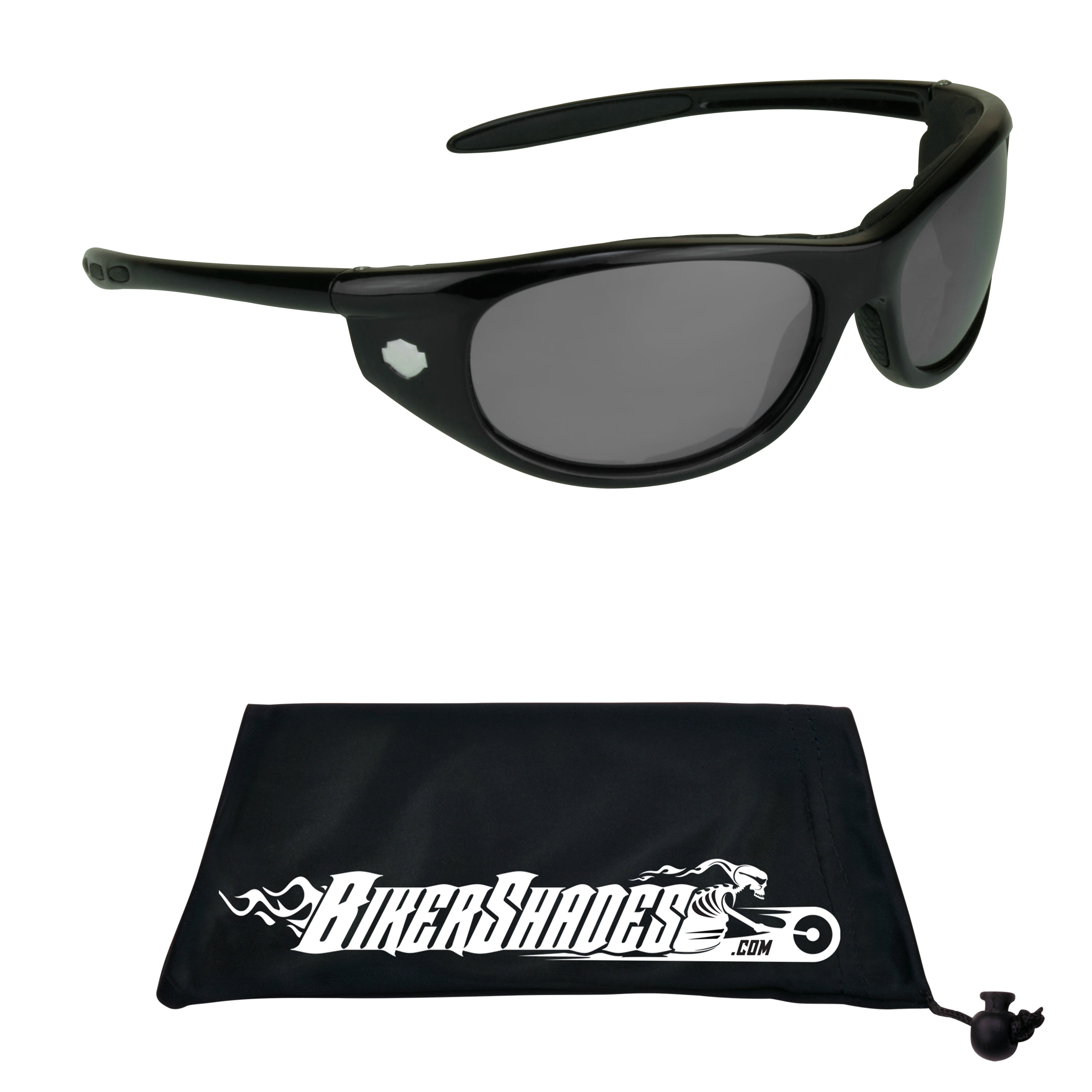 Bikershades Motorcycle Sunglasses EVA Foam Padded for Men. Safety ...