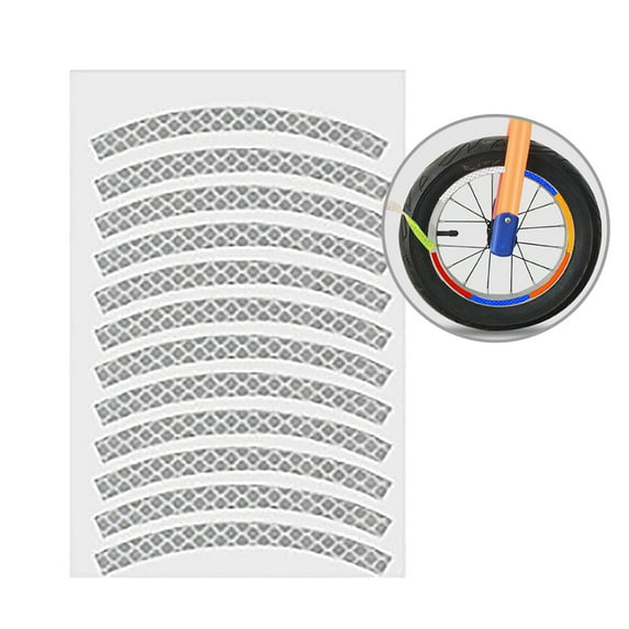 Bikes Reflective Sticker Adhesive Reflective Decals Bikes Safety ...