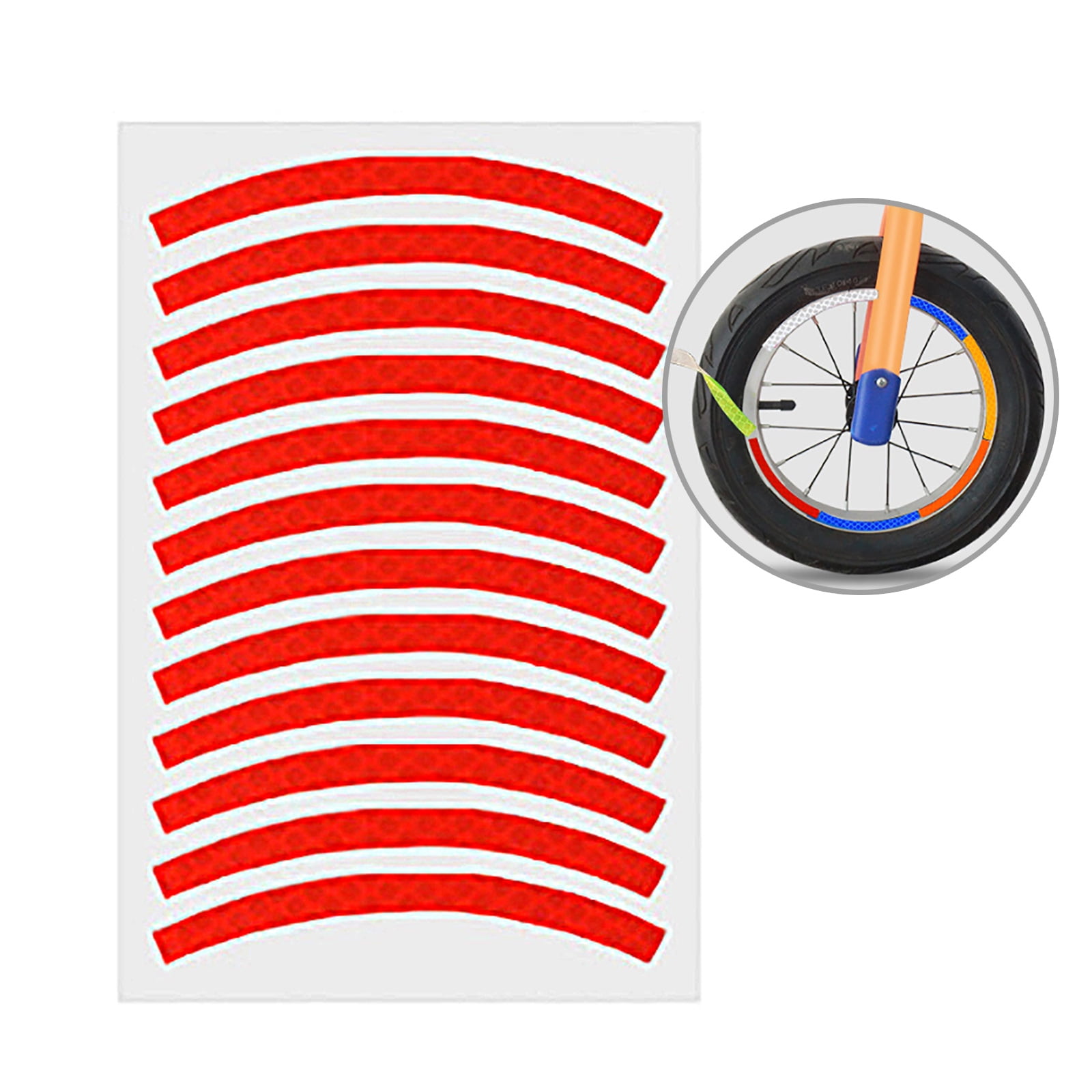 Bikes Reflective Stickers, Reflective Decals Bikes Reflective Tape ...