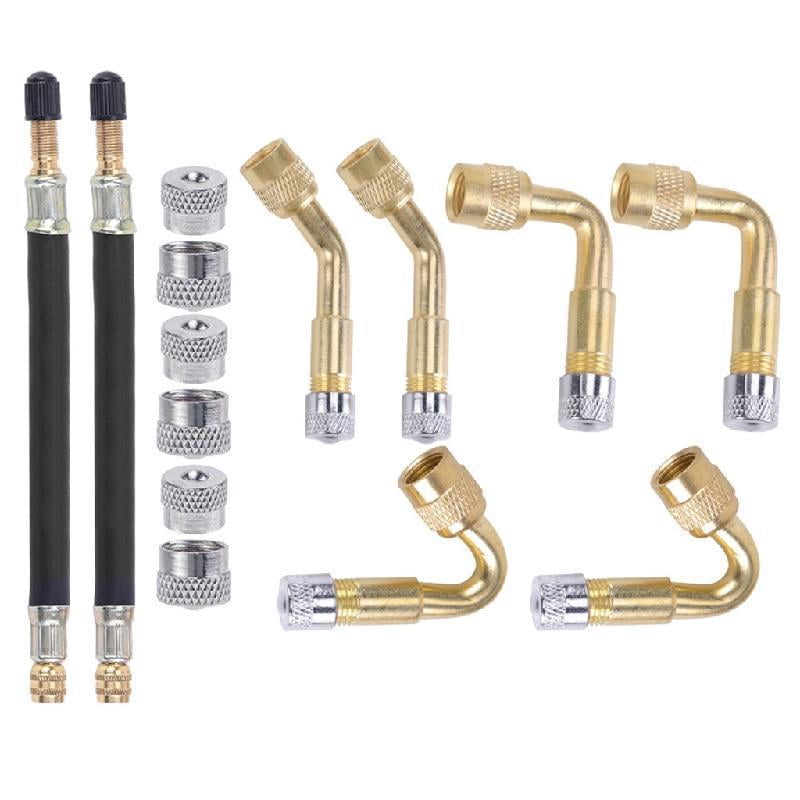 Bikes Tire Stem Extender Car Truck Bikes Tire Valves Extension Adapter ...