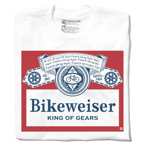 Bikeweiser Graphic Tee TShirt Gift - Walmart.com