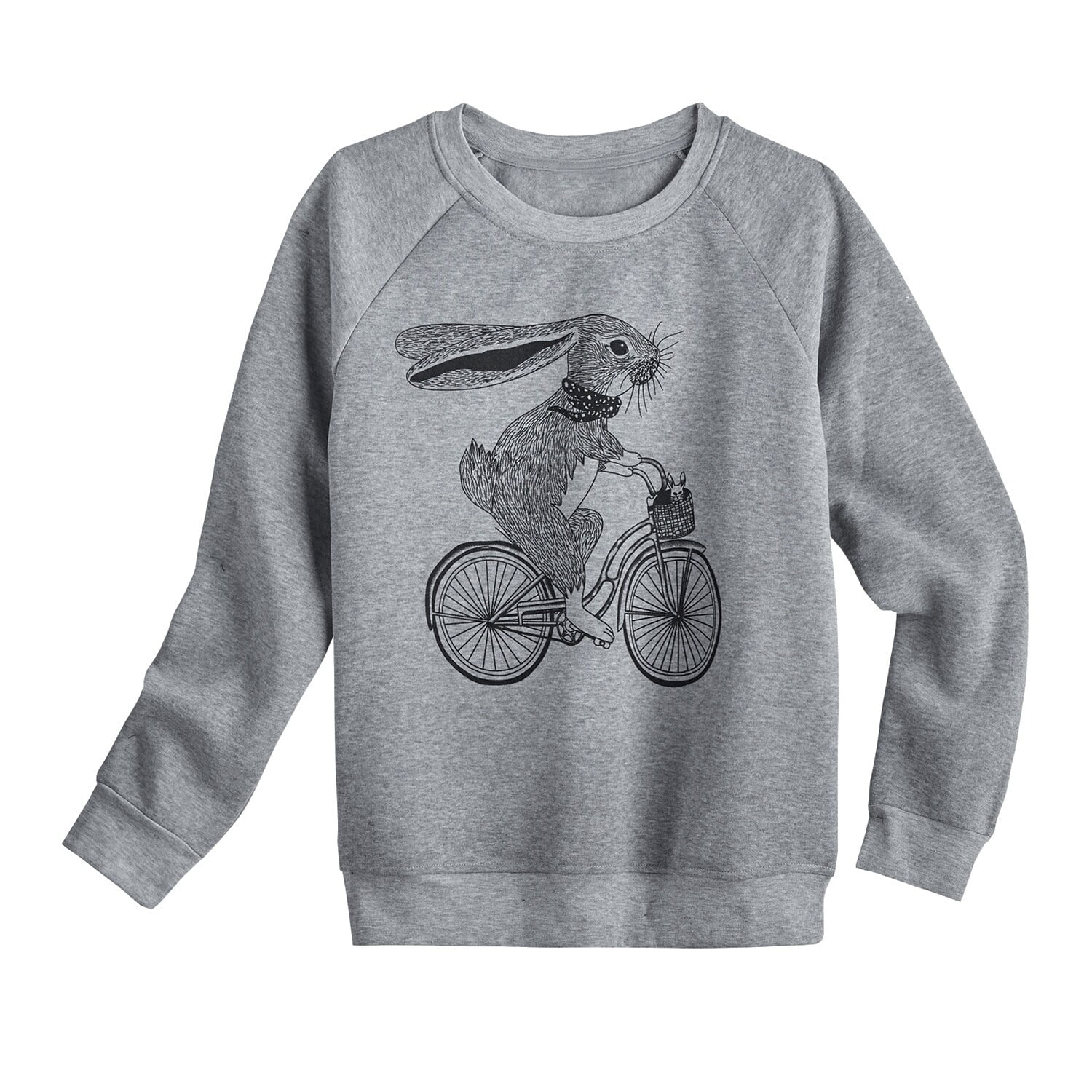 Biking Bunny Sweatshirt - Large - Walmart.com
