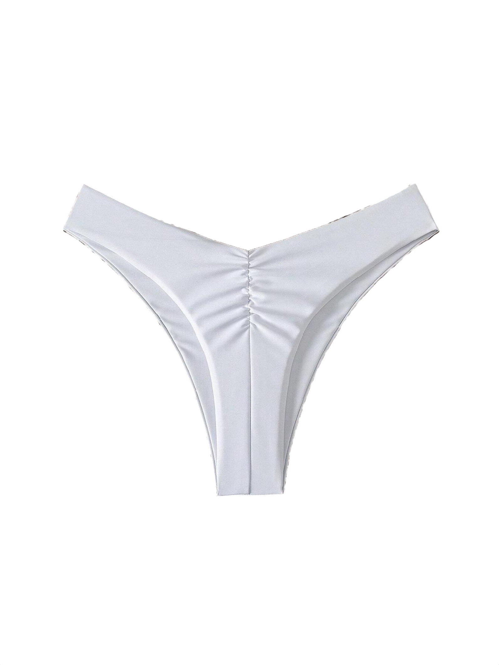 Bikini Bottoms for Women Plain Sexy Swimsuit White M (6) - Walmart.com
