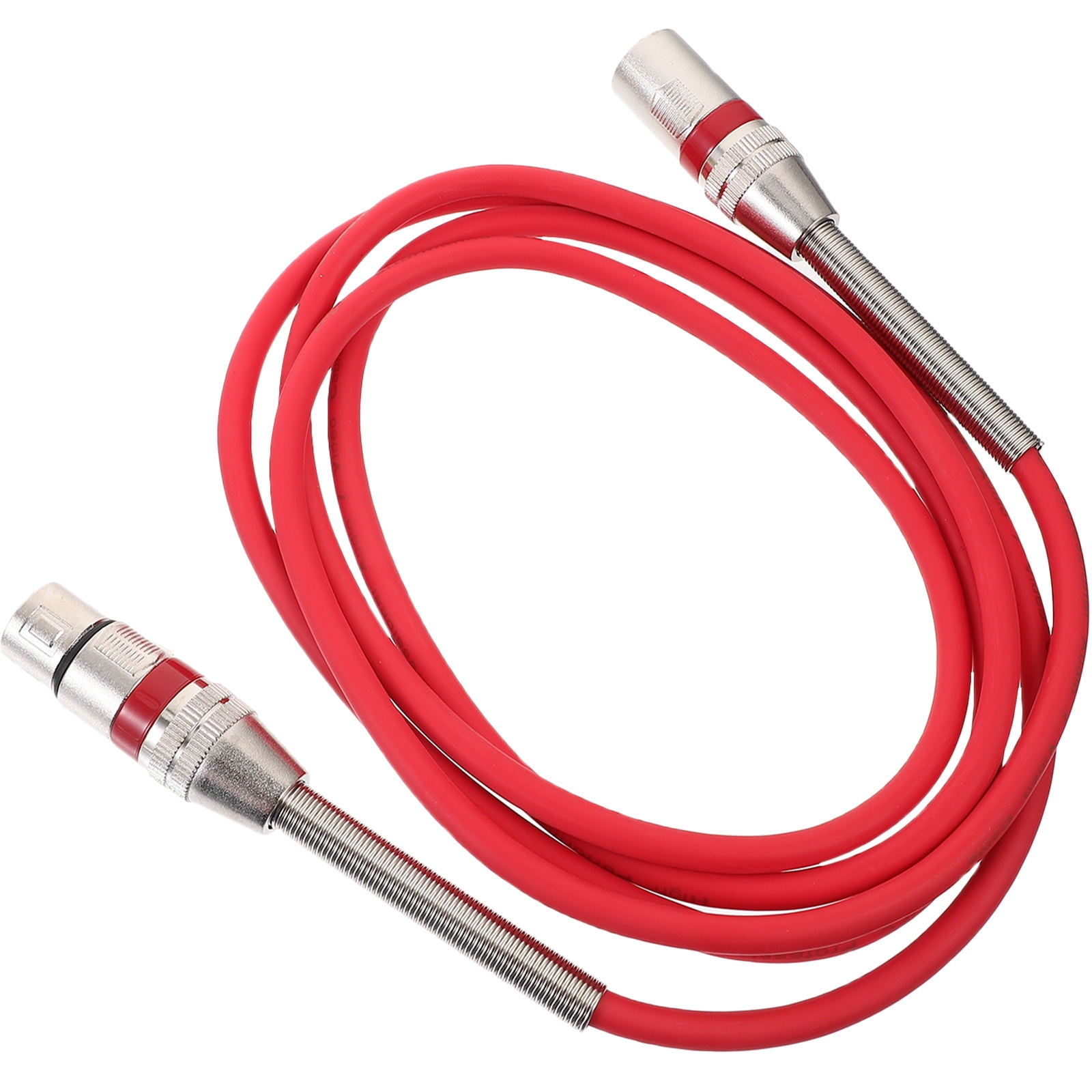 ELAYARD 1Set Stage Mic Cable Red Color Short Distance Signal ...