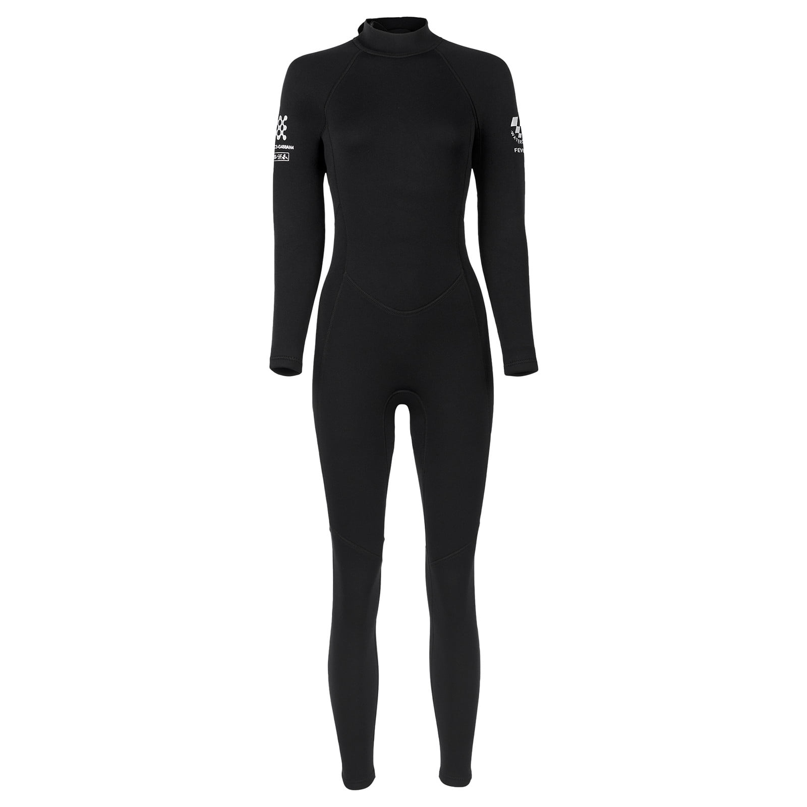 Bikini Tops for Women 3mm Wetsuit Long-Sleeved Cold-Proof Wetsuit ...