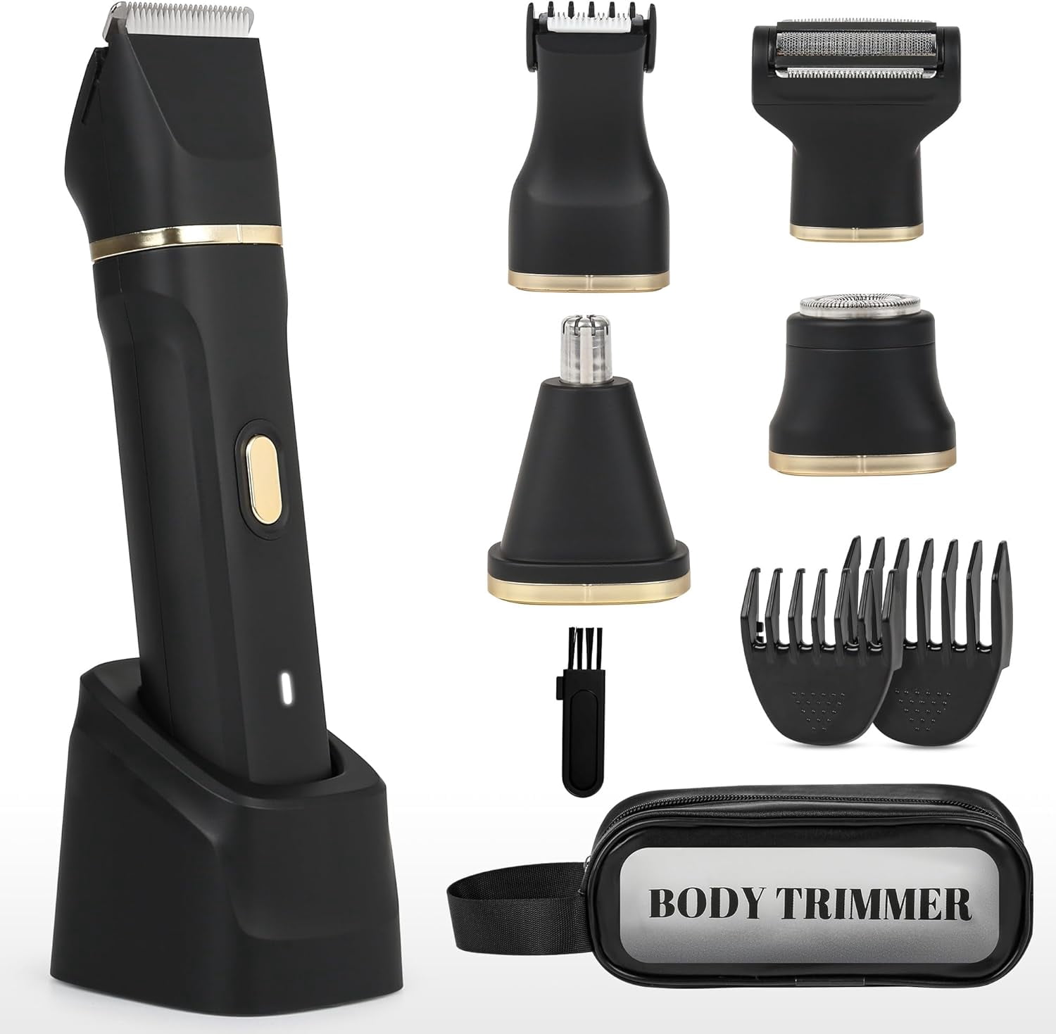 Bikini Trimmer for Women - 5 in 1 Razors for Women, IPX7 Pubic Hair ...