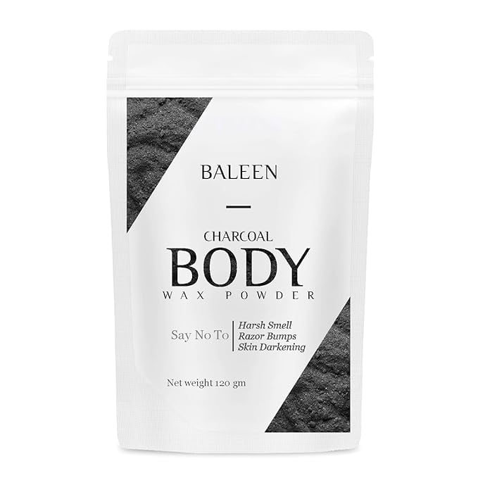 Bikini Wax Powder for Women | Herbal Hair Removal Powder with Charcoal ...