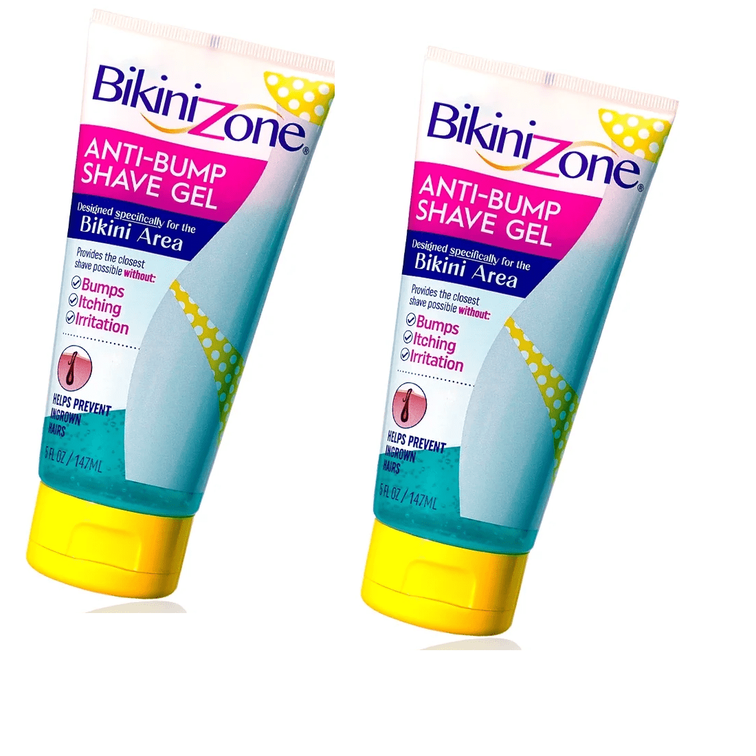 Bikini Zone Anti-Bumps Shave Gel for Women, Formulated for Sensitive ...
