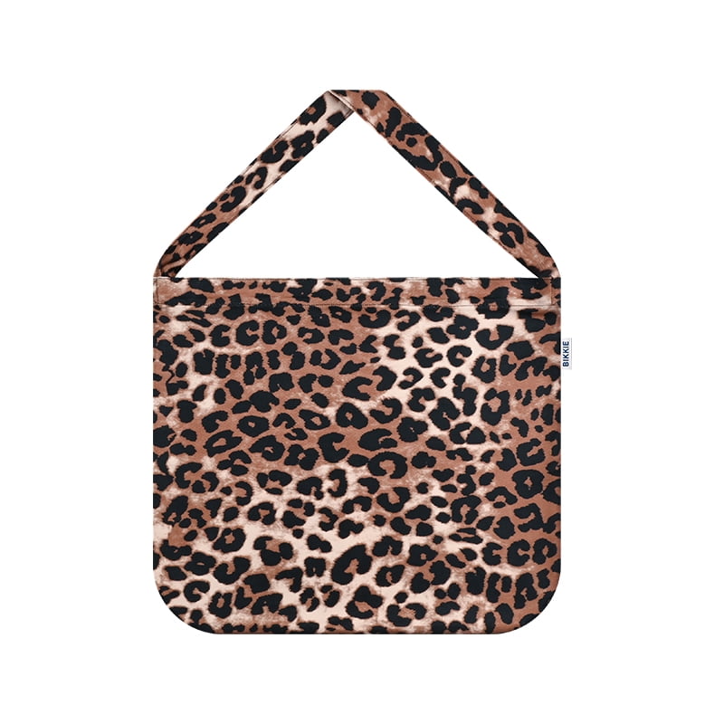 Bikkie Exclusive Brand Leopard Print Shoulder Canvas Bag - Han So Hee ...