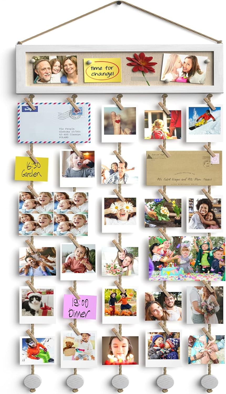 Bikoney Collage Picture Frames Hanging Photo Display Multi Pictures ...