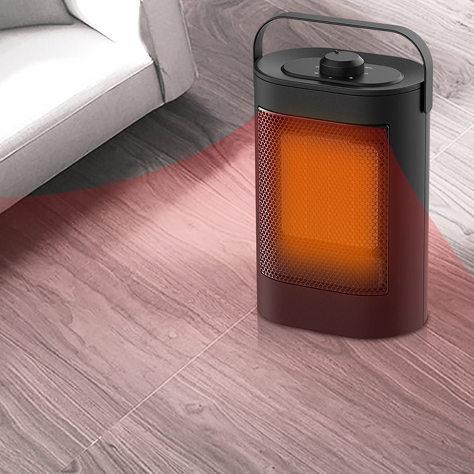 Biksico Space Heater - Fan Heater |1200W PTC Ceramic Heater With Handle ...