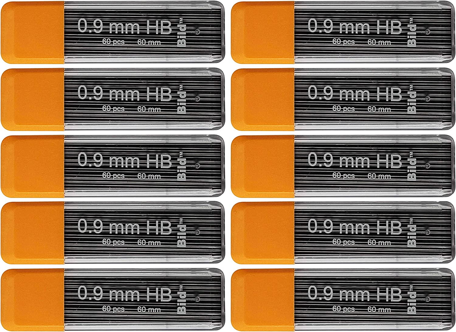 Bild Premium 0.9 mm Mechanical Pencil Lead Refills - HB Mega, 0.9mm ...