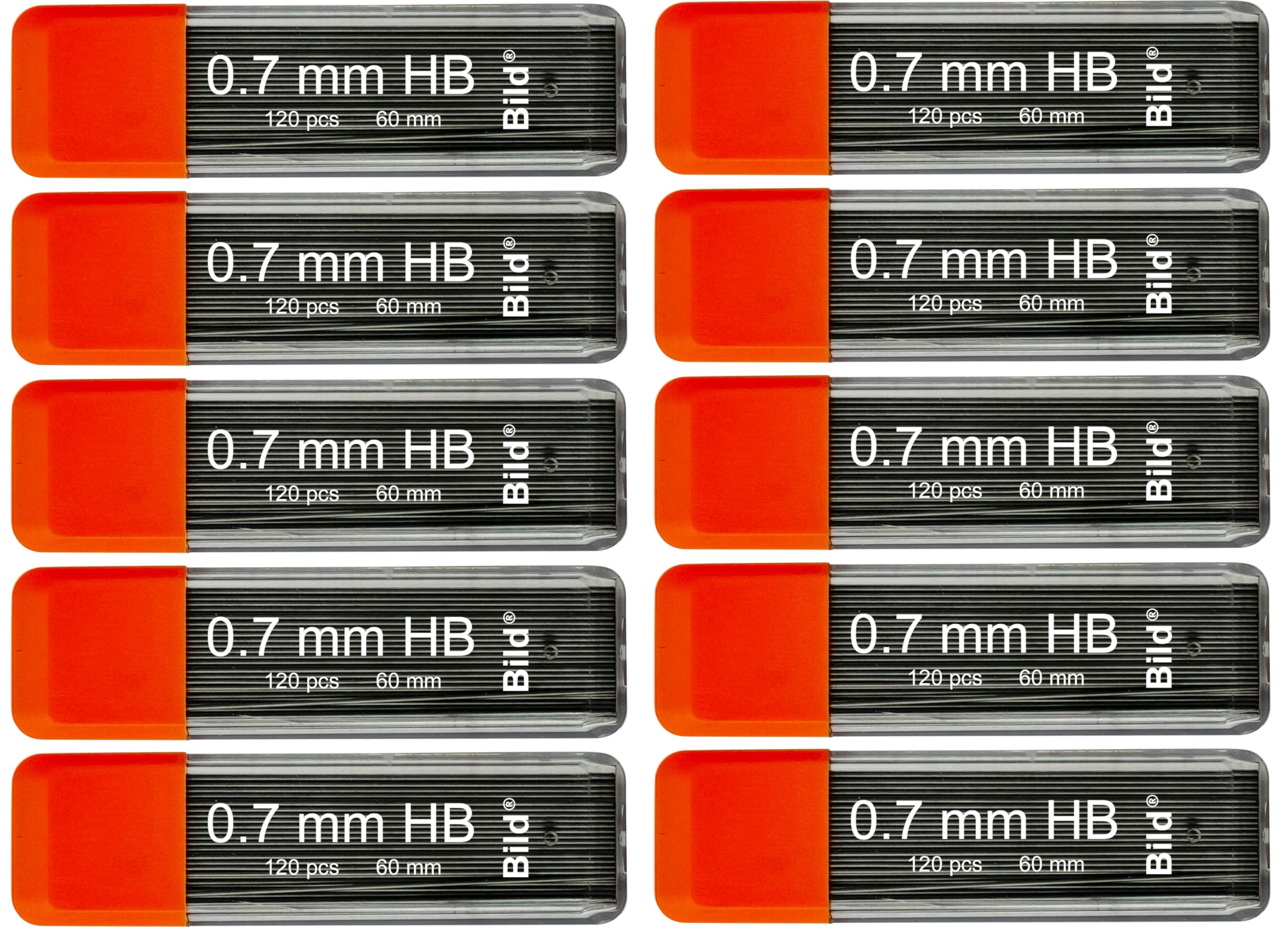 Pentel Super Hi-Polymer Leads, .5mm, HB - Walmart.com