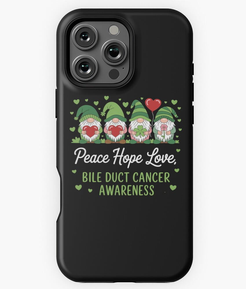 Bile Duct Cancer Awareness N3180 Phone Case for iPhone 17 16 15 14 13 ...